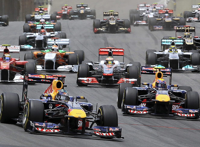 GP de Brasil 2011 de Fórmula 1: Mark Webber vence por delante de Vettel ...