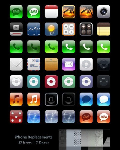 Remplaza los iconos del iPhone