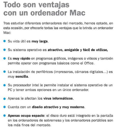 Ventajas de usar Mac