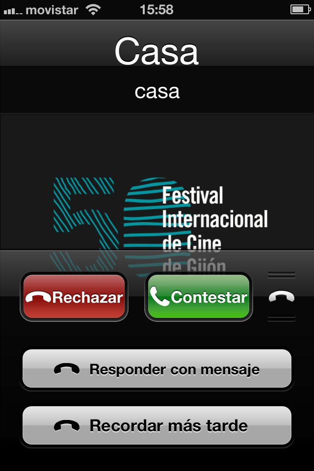 Respondiendo a una llamada con un mensaje de texto desde tu iPhone, de ...