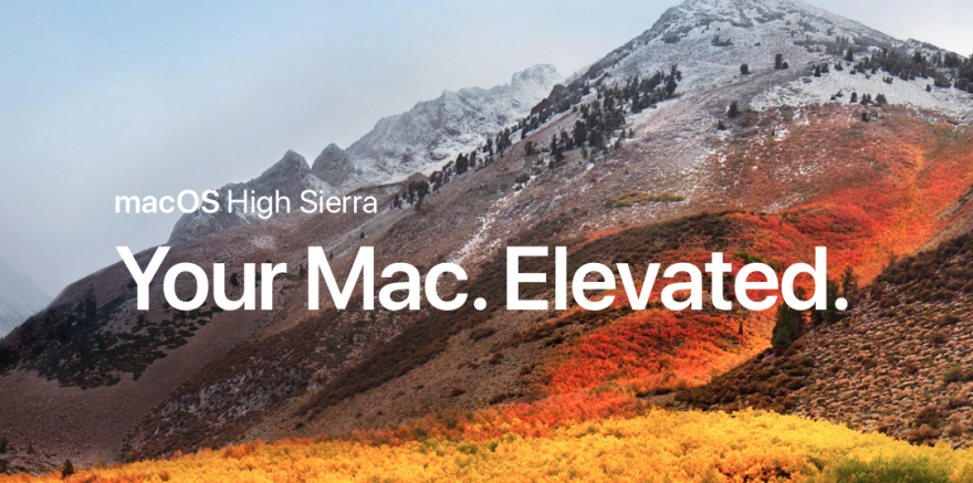 macOS High Sierra será el Sistema Operativo más avanzado.