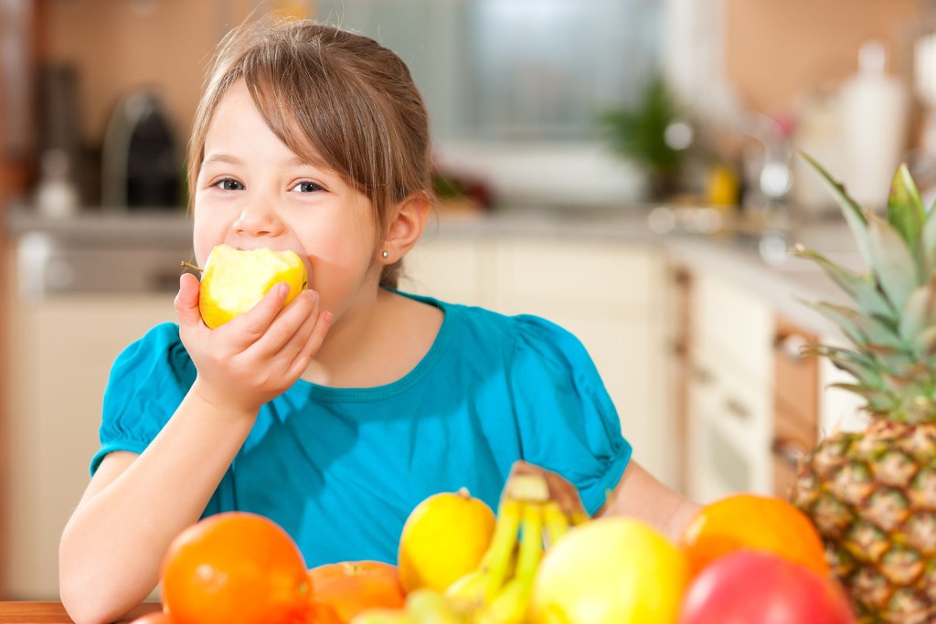 Menos inflamaciones para los niños que comen sano