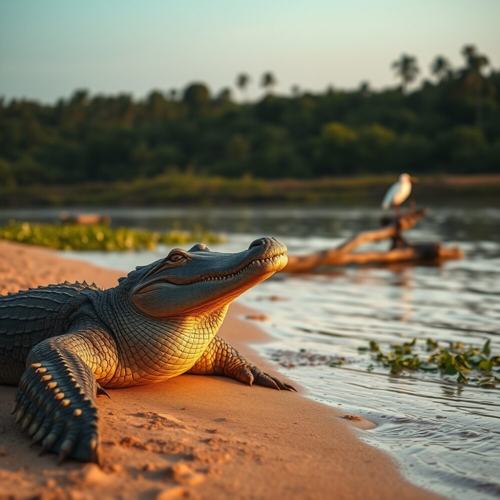 Ficha del Caimán del Orinoco: El Depredador Acuático