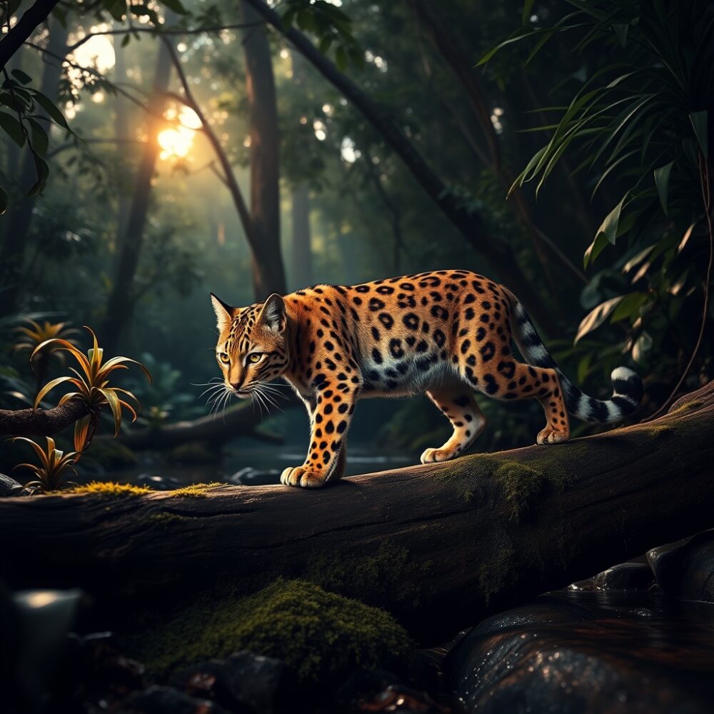 Ficha del Ocelote: El Felino Manchado de América