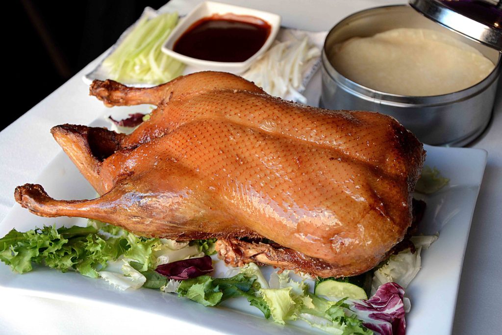 PATO LAQUEADO DE PEKIN ( MADRID )