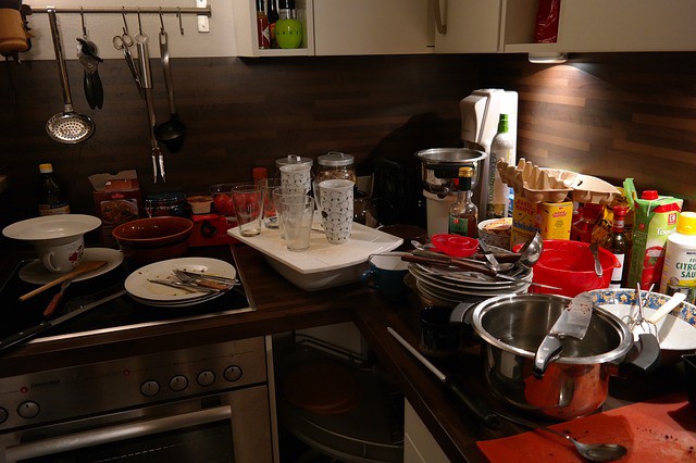 Lo peor de la cocina: tener que limpiar después