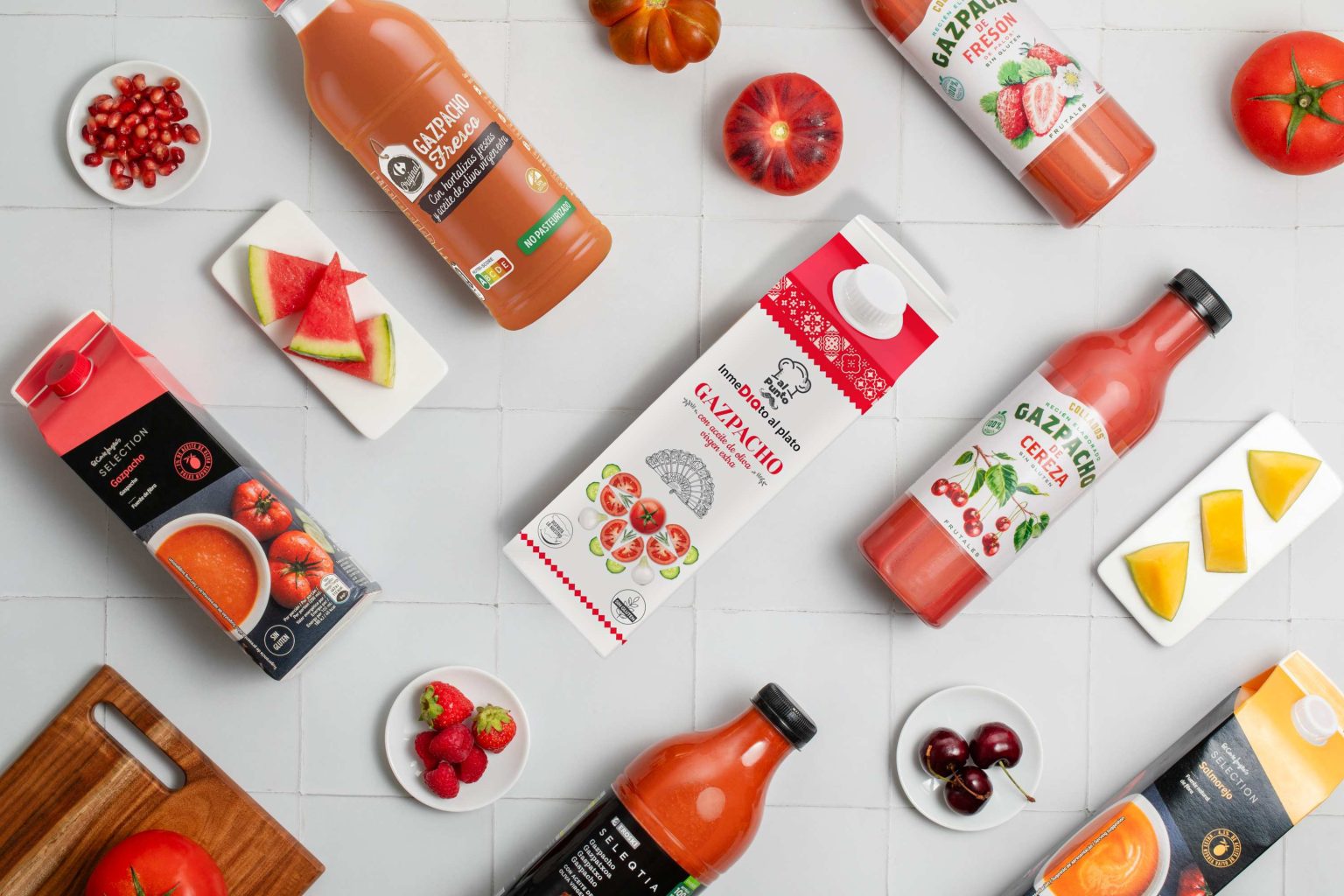 AMC GLOBAL lidera la expansión mundial del gazpacho y del salmorejo