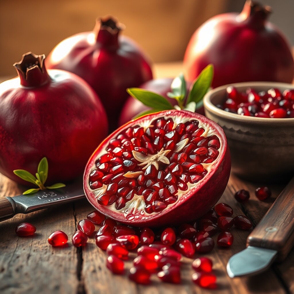 La Granada: Fruta Rica en Antioxidantes y Vitaminas