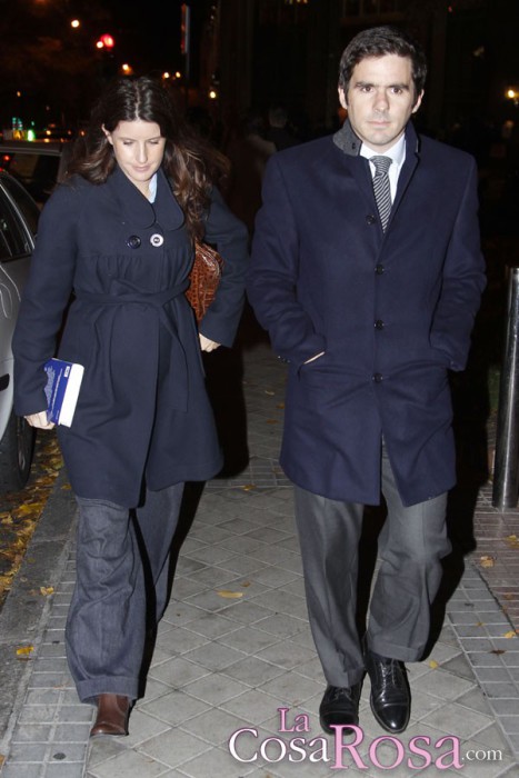 José María Aznar hijo y Mónica Abascal, padres de una niña