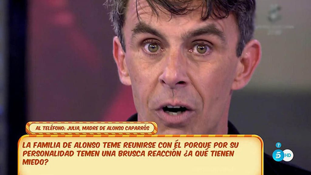 Alonso Caparrós, colaborador a Sálvame con polémica familiar