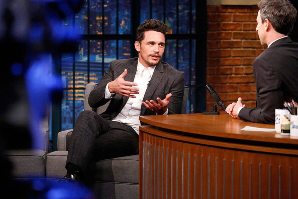 James Franco aliviado al no estar nominado al Oscar