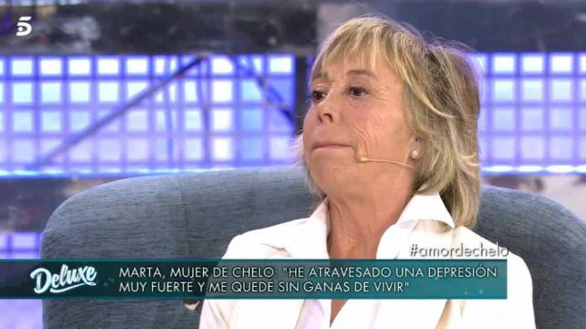 Marta Roca, mujer de Chelo García Cortés, en el Deluxe