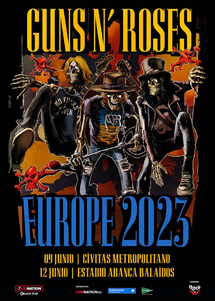 Guns N Roses Detalles De Su Gira Mundial