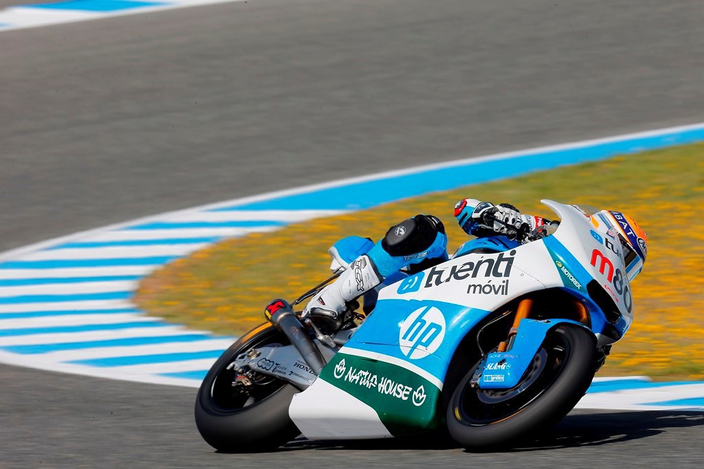 Tito Rabat gana la carrera de Moto2 en Jerez en el día de la madre