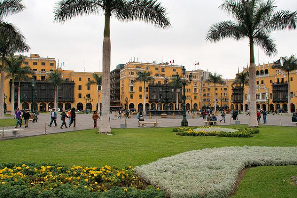 El centro histórico de Lima
