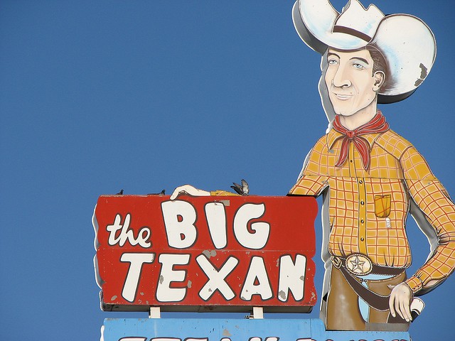 Big Texan Steak Ranch, ¿te atreves con el filete más famoso del mundo?