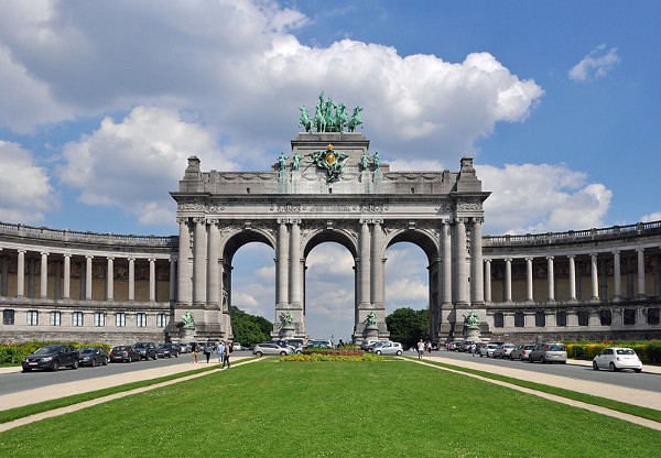 El Parque del Cincuentenario, en Bruselas