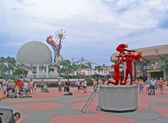 Epcot, un interesante parque temático de Florida