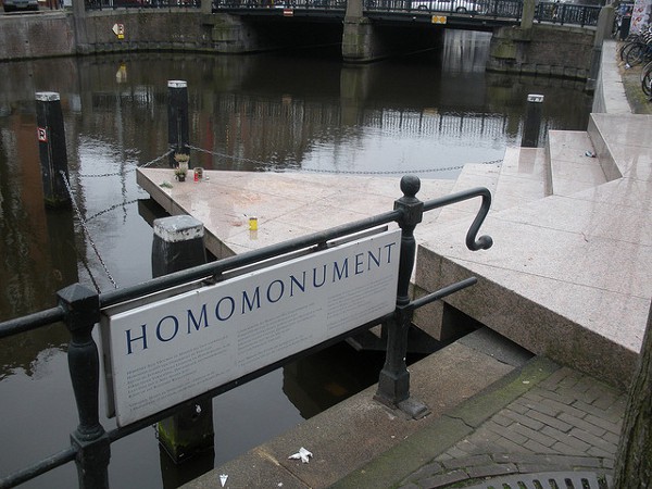 El Homomonument de Amsterdam, un curioso monumento