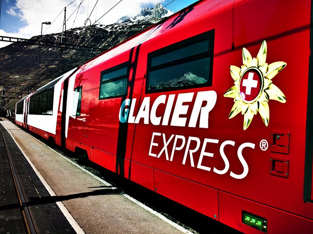 Glacier express, un trayecto para enamorarse