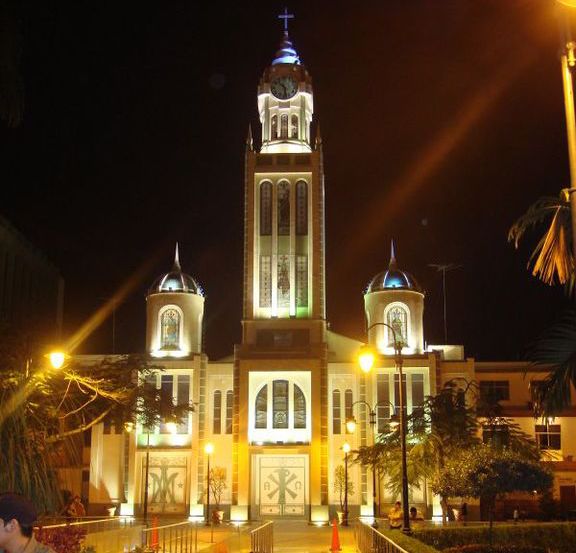 Catedral de Machala en Ecuador