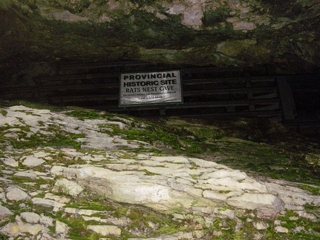 Rats Nest Cave en Canmore