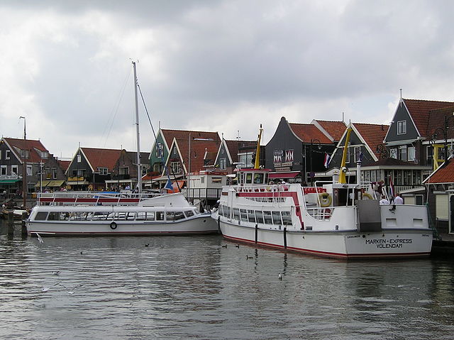Viaje en ferry entre Volendam y Marken