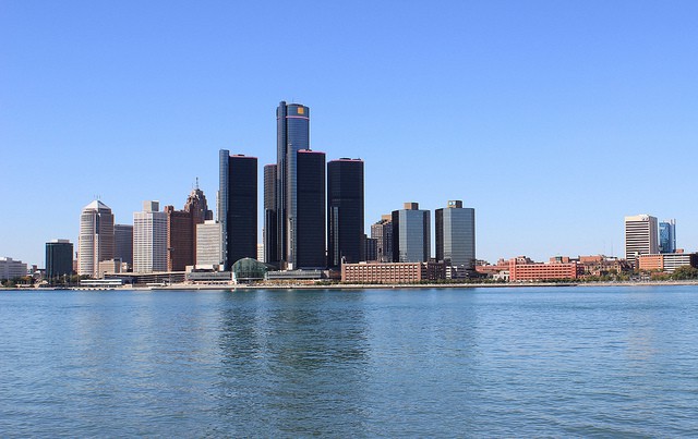 Parque del Estado Milliken Harbor en Detroit