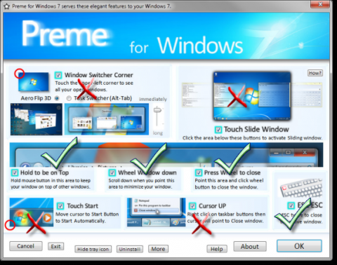 Preme, o cómo mejorar la gestión de ventanas en Windows 7