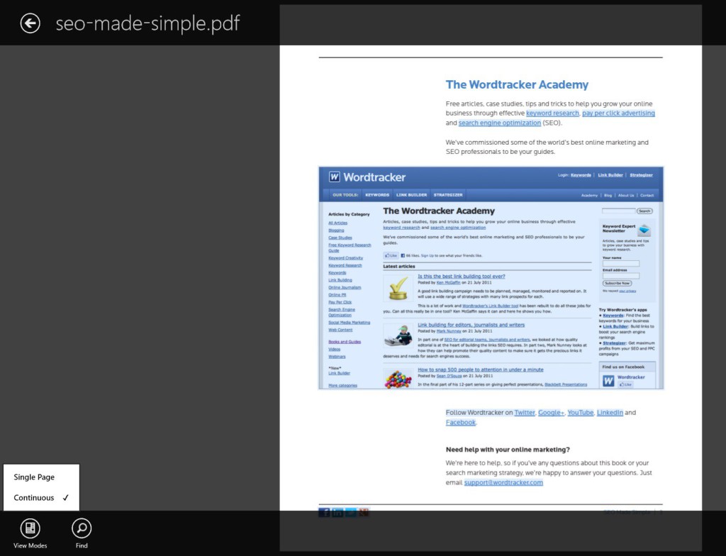Adobe Reader para Windows 8 ya está disponible